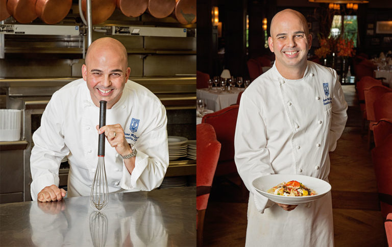 Chef Jason MCLAIN at Jonathan Club restaurant, Miami Beach - L ...