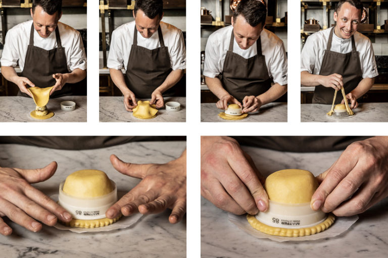 Dauphinoise, Comte and caramelised onion pie recipe by Chef Calum ...