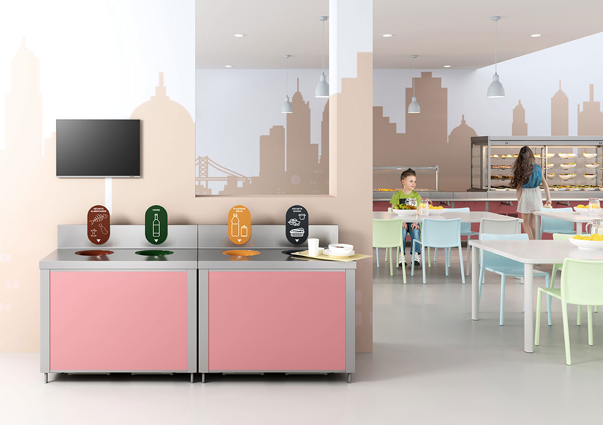 HARMONIE : THE SORTING TABLE THAT FACILITATES YOUR KITCHEN’S ...
